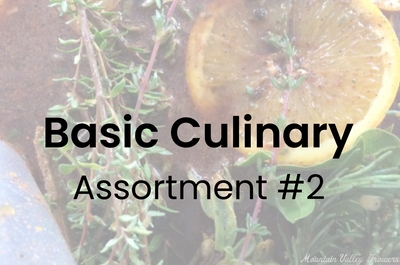 Basic Culinary Herb Assortment #2 - 3 plants of 12 varieties organic ...